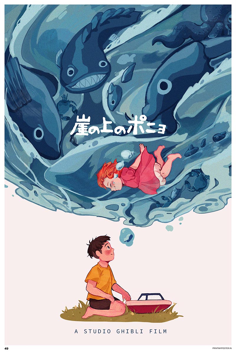 Studio Ghibli - Ponyo – PrintMyPoster